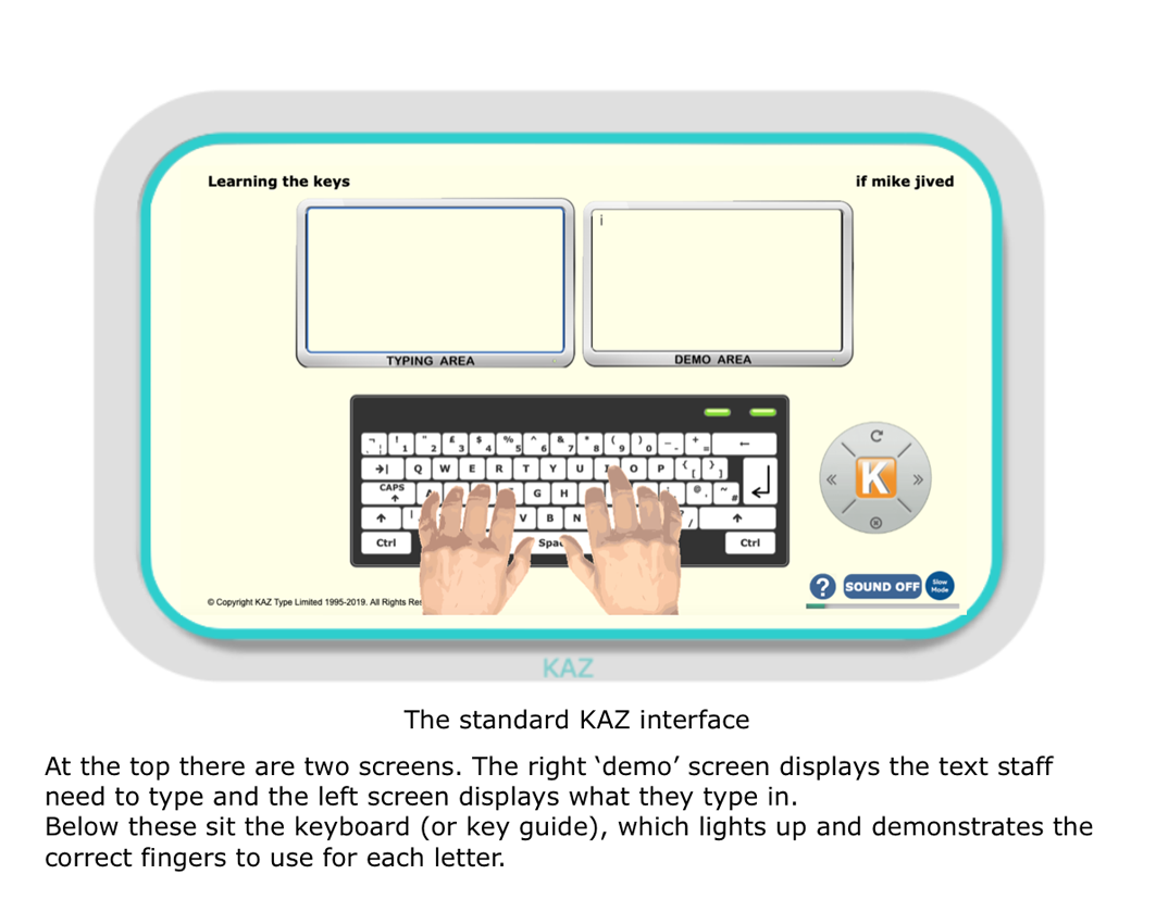 Kaz :: Learn typing skills for Business